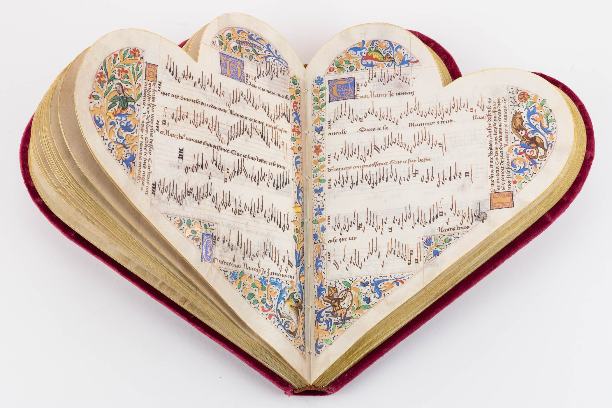 Quirky Shaped Manuscript – St. Valentine's Day