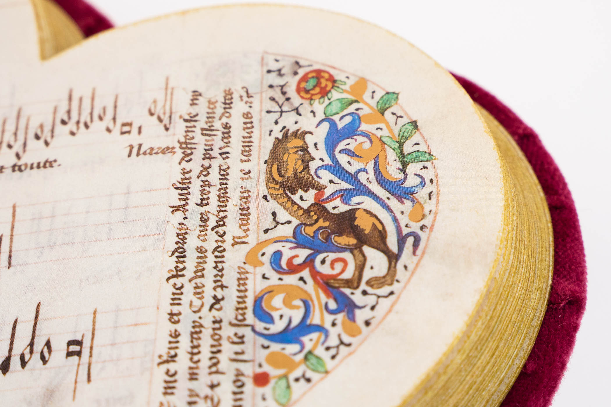 Quirky Shaped Manuscript – St. Valentine's Day
