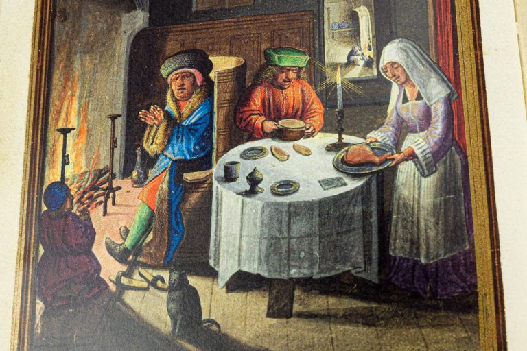Feasting Around the Table in Centuries Past
