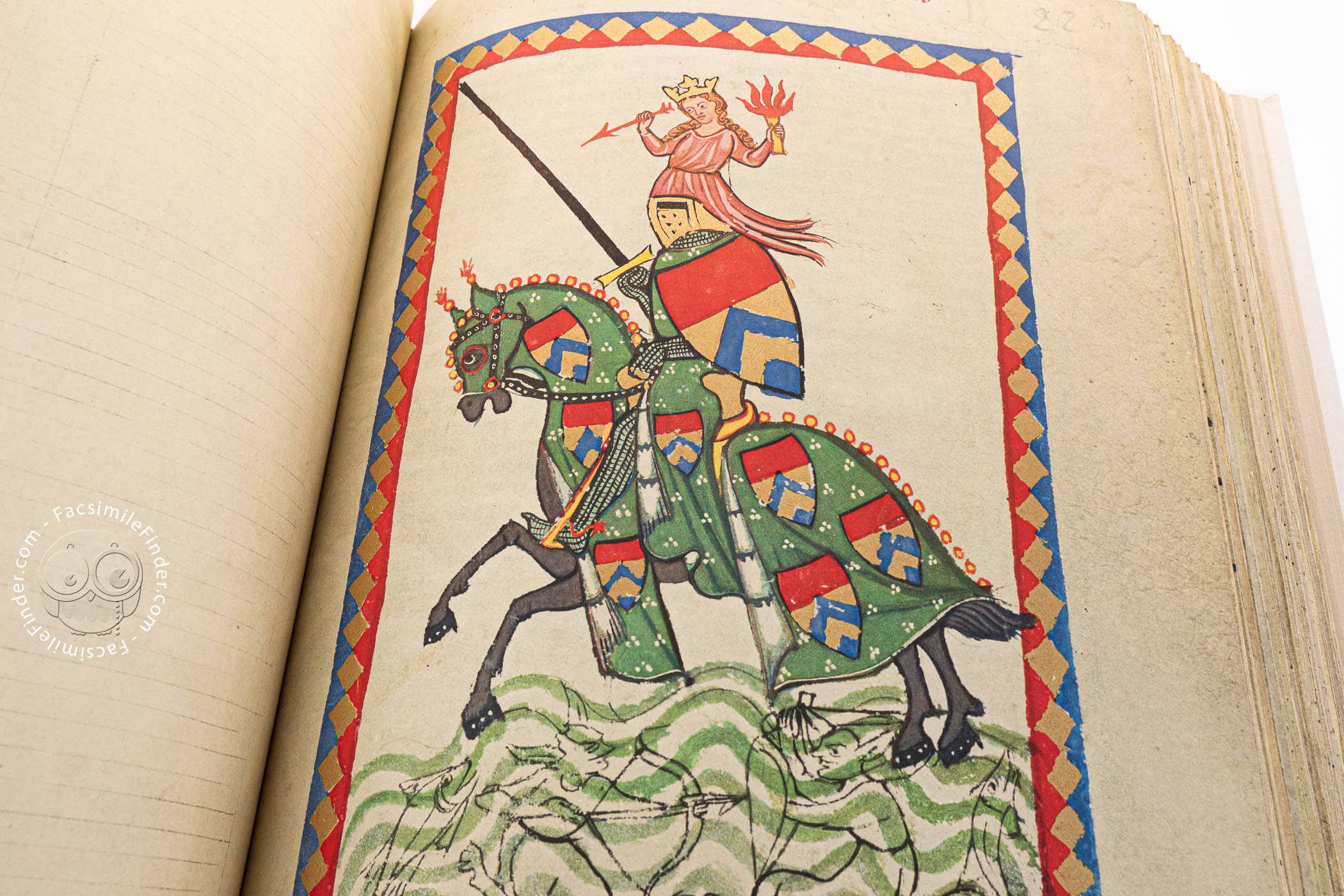 Codex Manesse, Heidelberg, Universitätsbibliothek Heidelberg, Cod. Pal ...