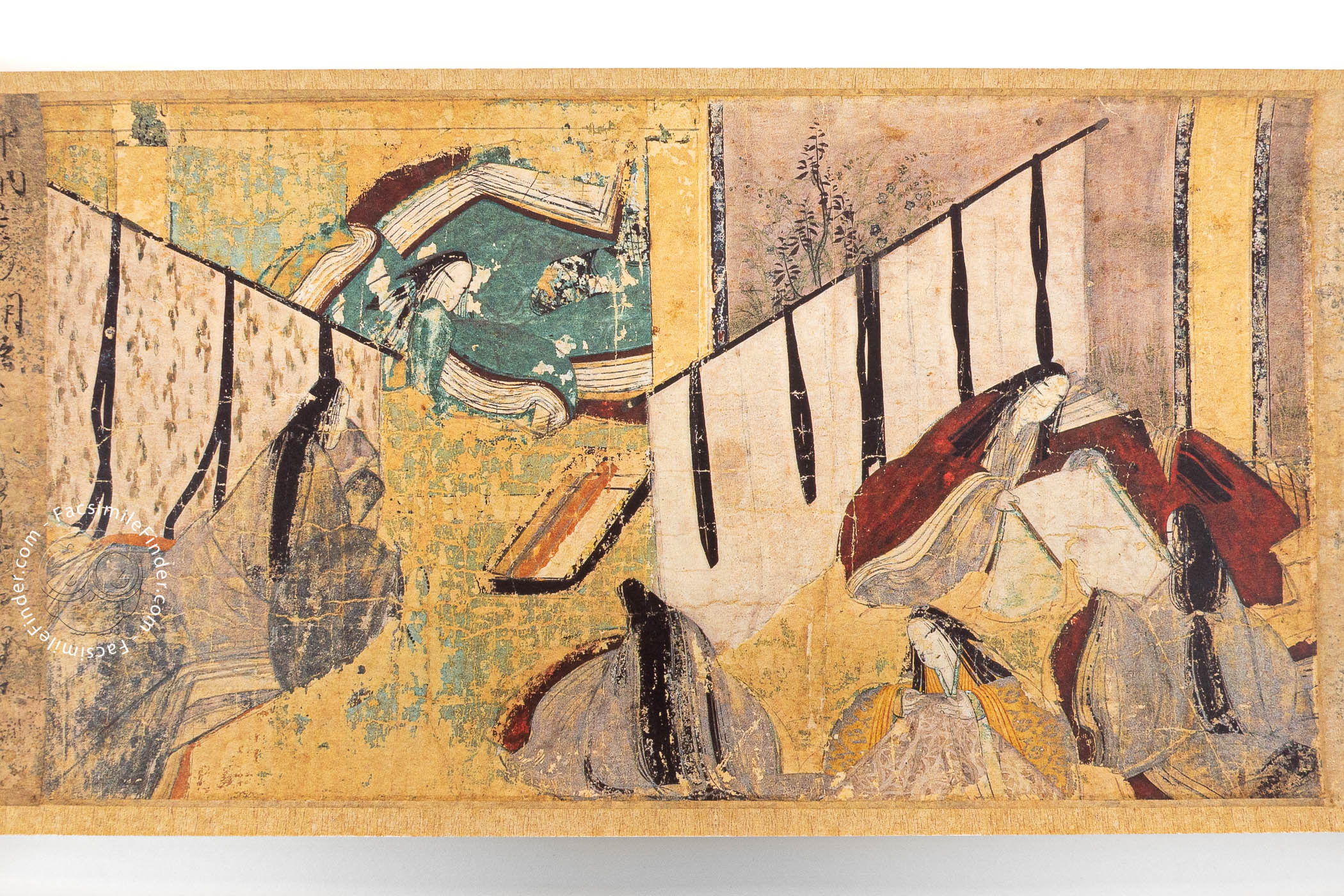 Tale Of Genji Scroll Tokyo Gotoh Museumnagoya Tokugawa Art Museum −