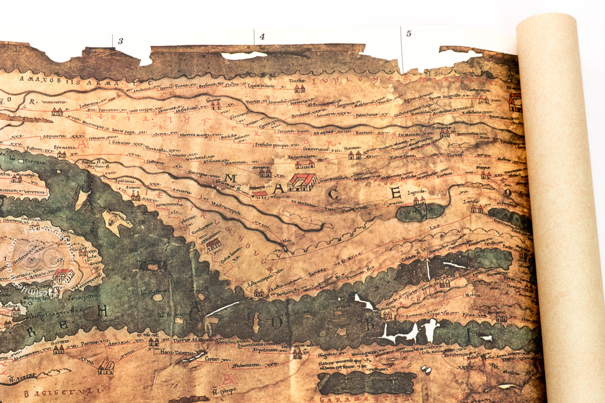 Tabula Peutingeriana « Facsimile edition