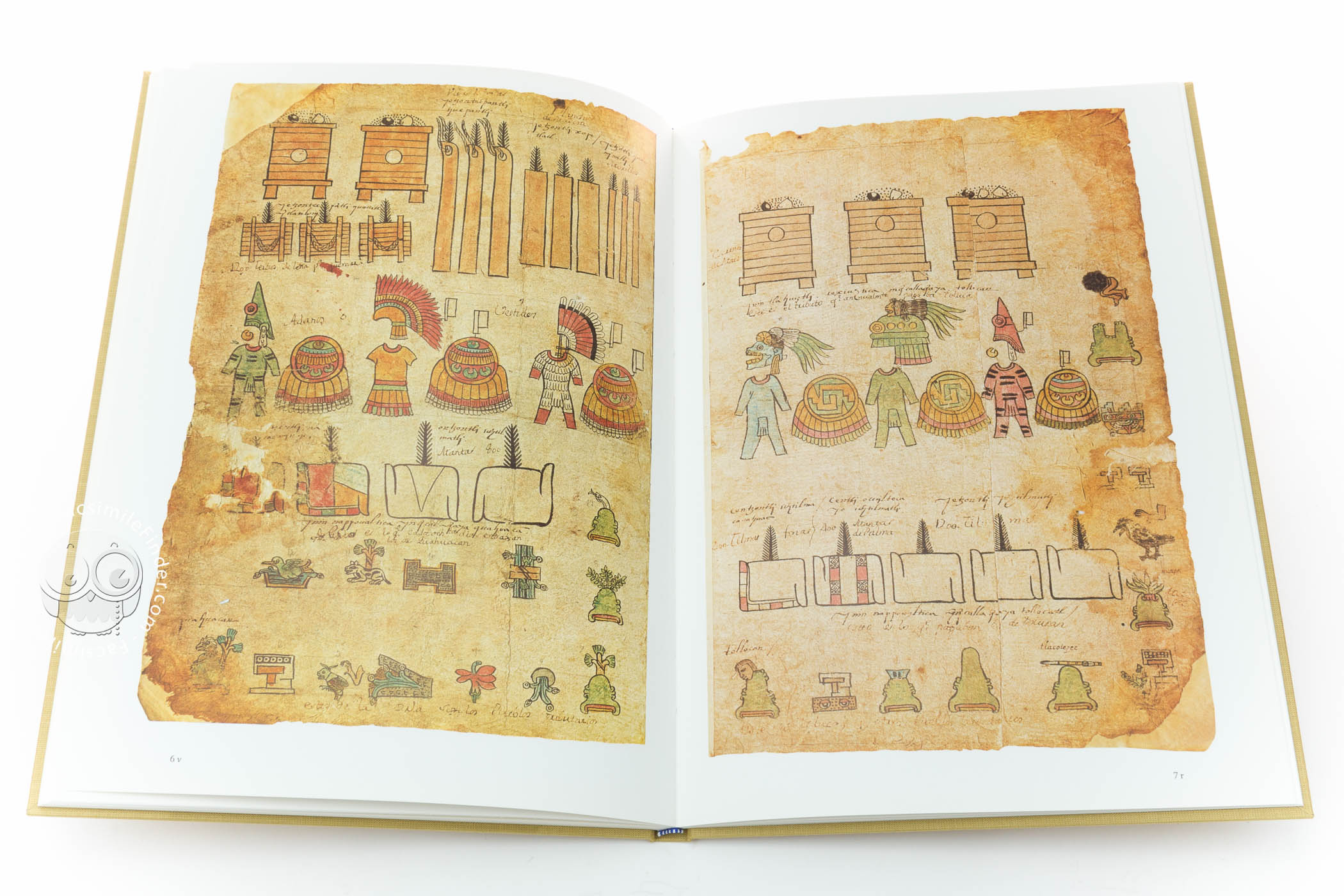 Matrícula de Tributos - Moctezuma Codex « Facsimile edition