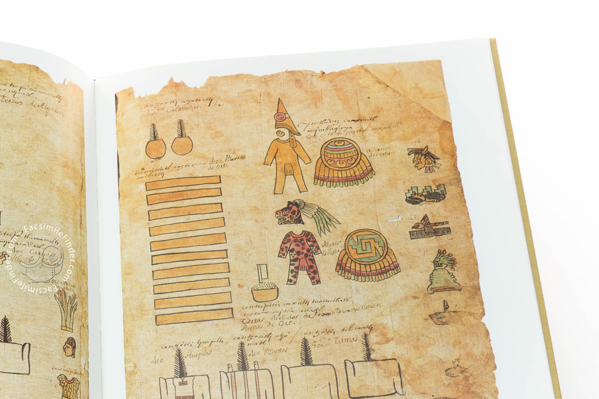 Matrícula de Tributos - Moctezuma Codex « Facsimile edition