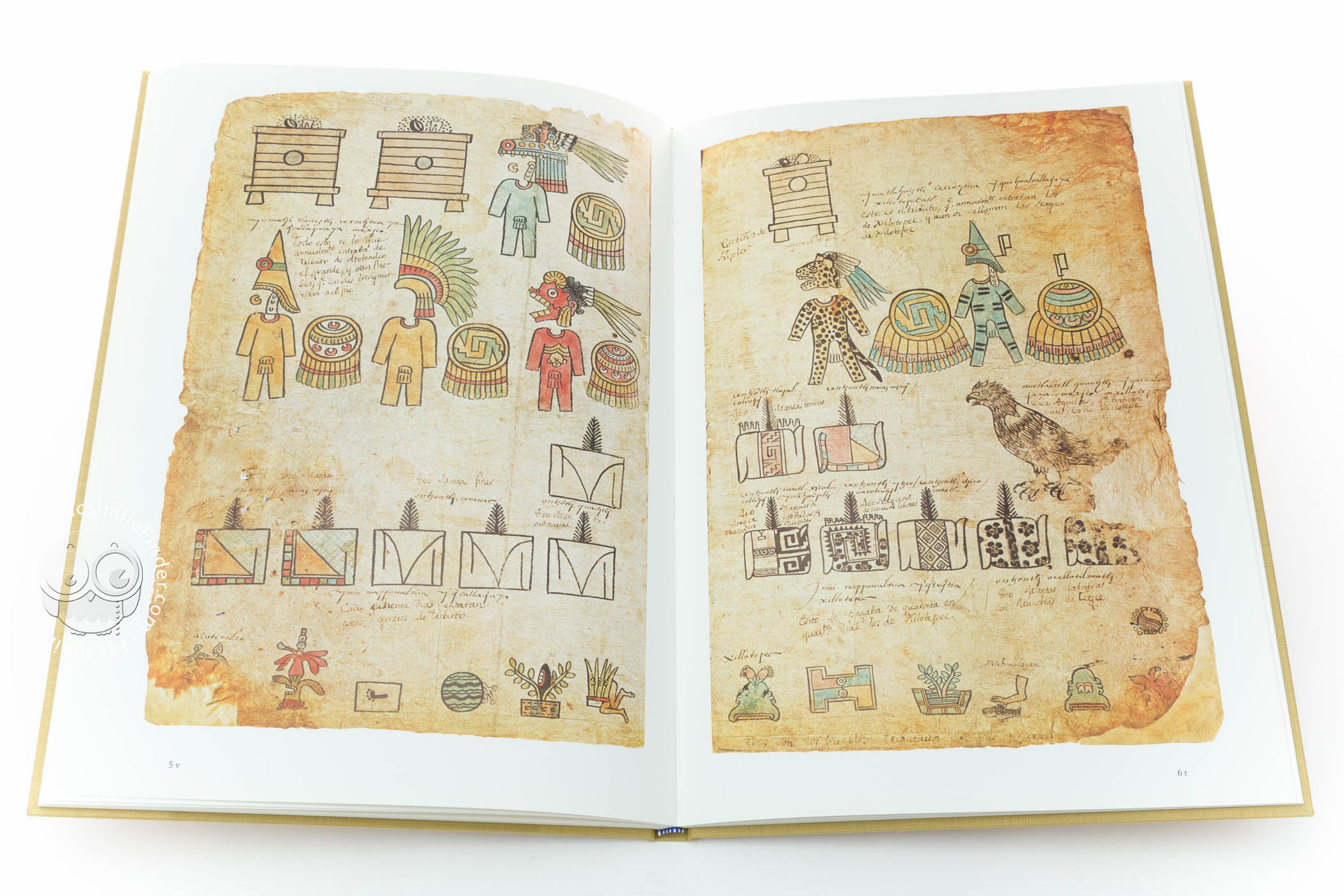 Matrícula de Tributos - Moctezuma Codex « Facsimile edition