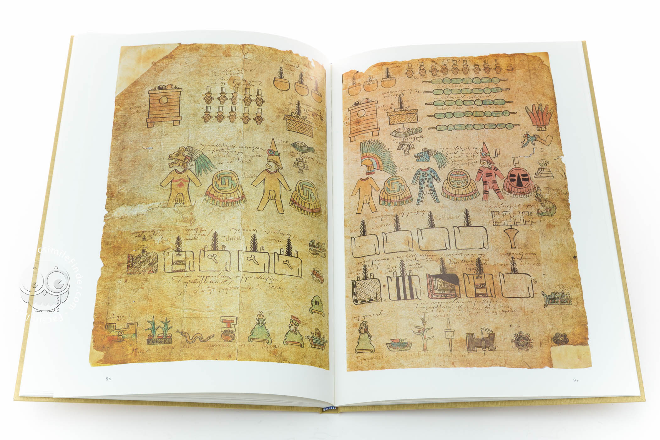 Matrícula de Tributos - Moctezuma Codex « Facsimile edition