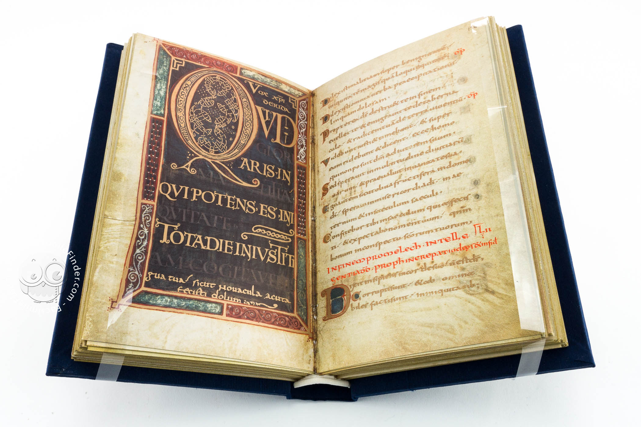 Golden Psalter of Charlemagne (Dagulf Psalter) « Facsimile edition
