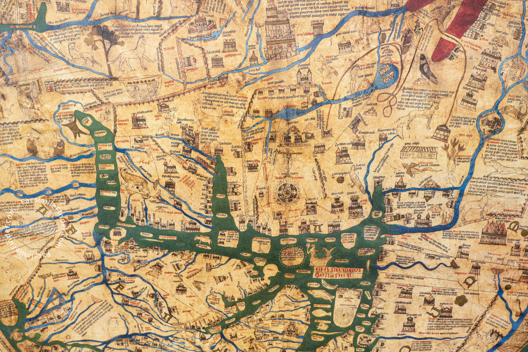 Hereford World Map: Mappa Mundi « Facsimile edition