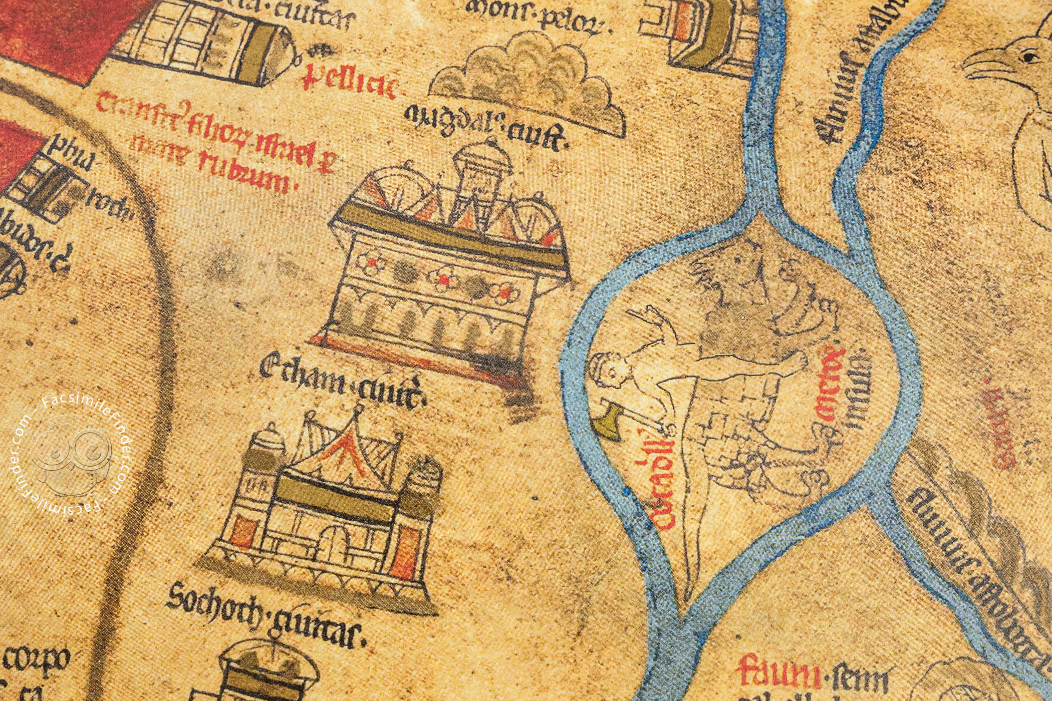 Hereford World Map: Mappa Mundi « Facsimile edition