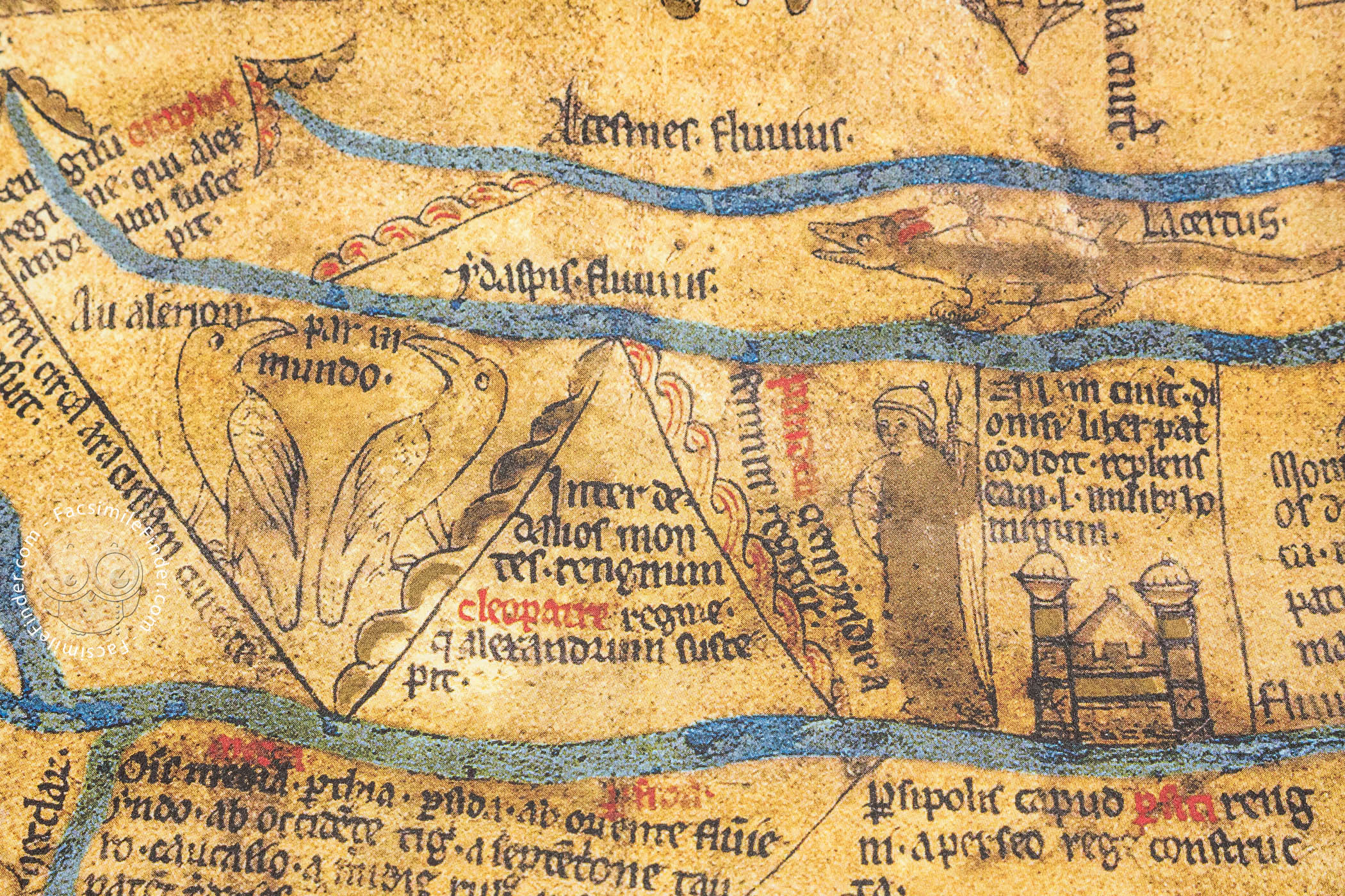 Hereford World Map: Mappa Mundi « Facsimile edition