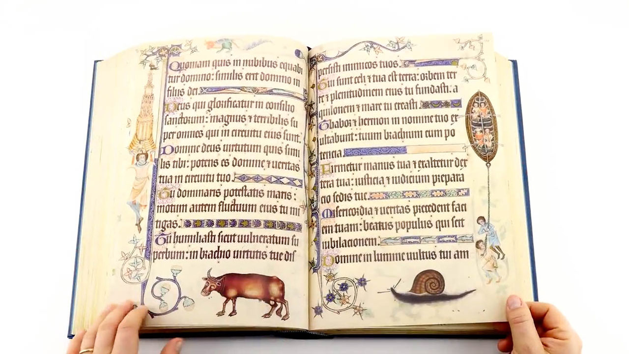 Luttrell Psalter « Facsimile edition
